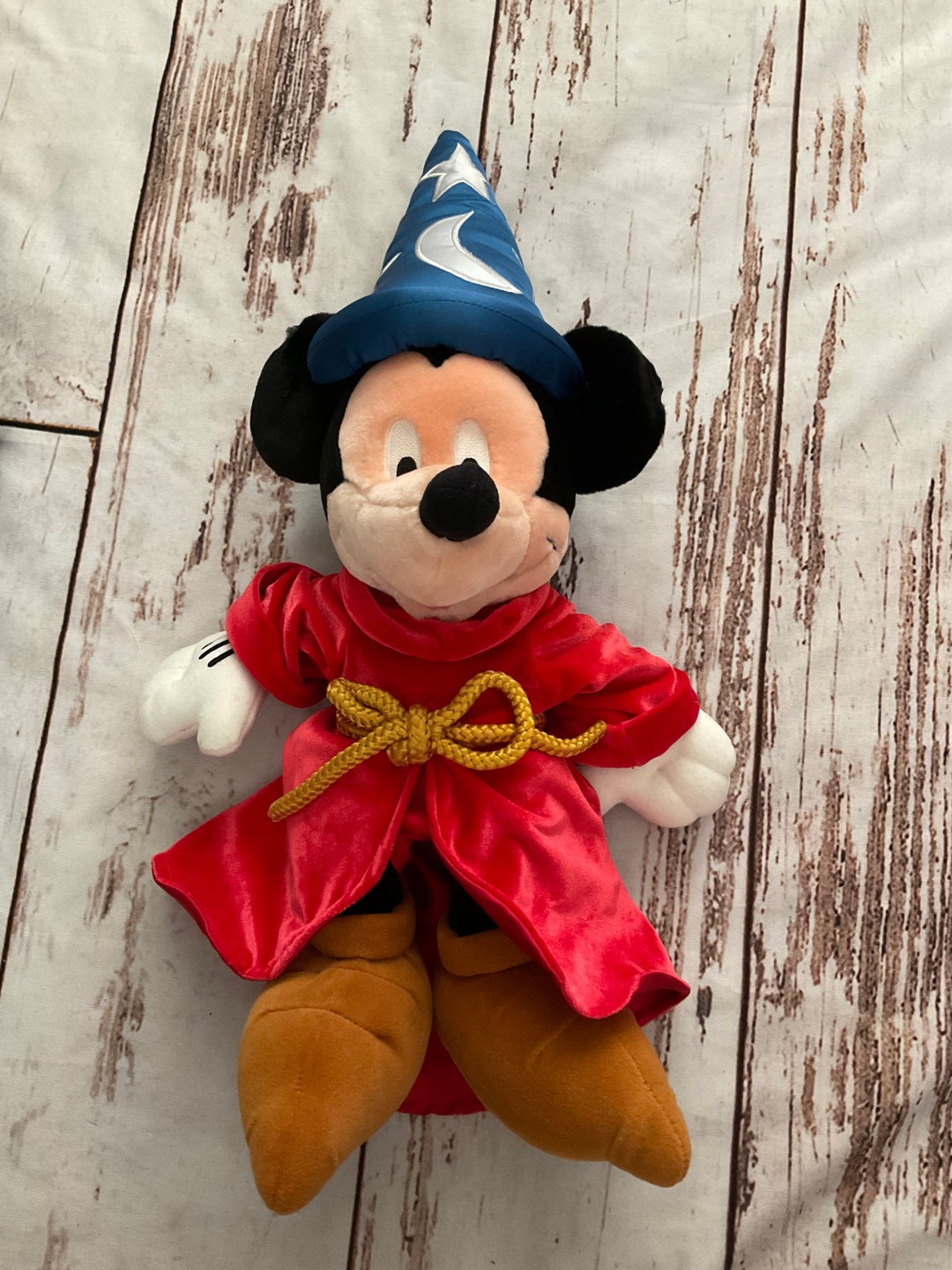 Mickey Mouse Fantasia Wizard 20” Plushie - Etsy