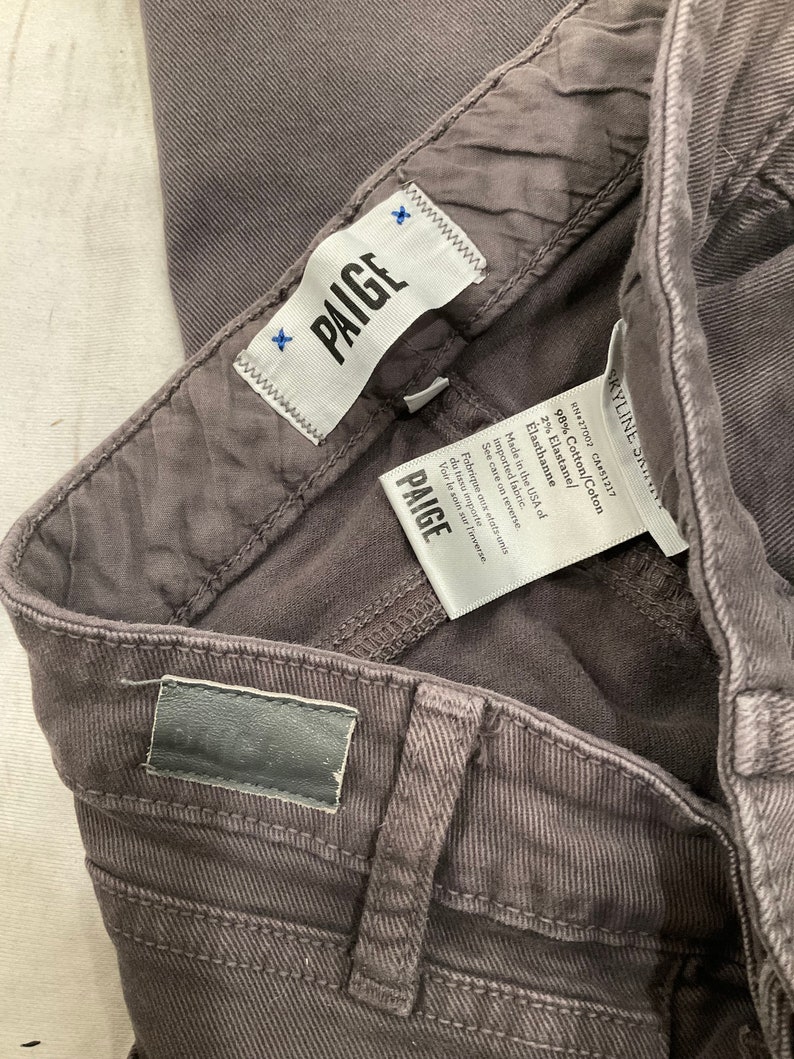 Paige Skyline Skinny Jeans - Etsy