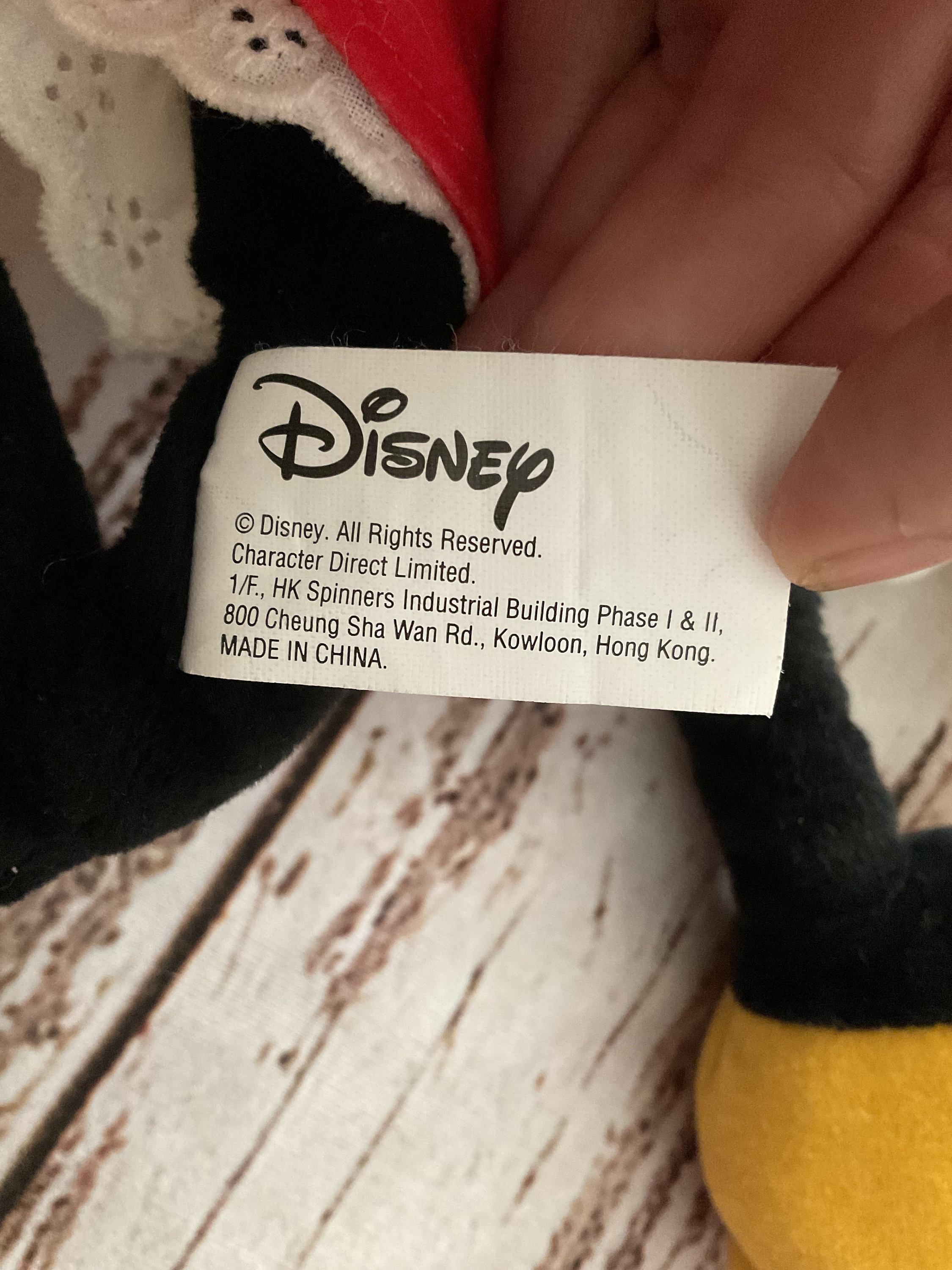 Vintage Minnie Mouse Plushie - Etsy