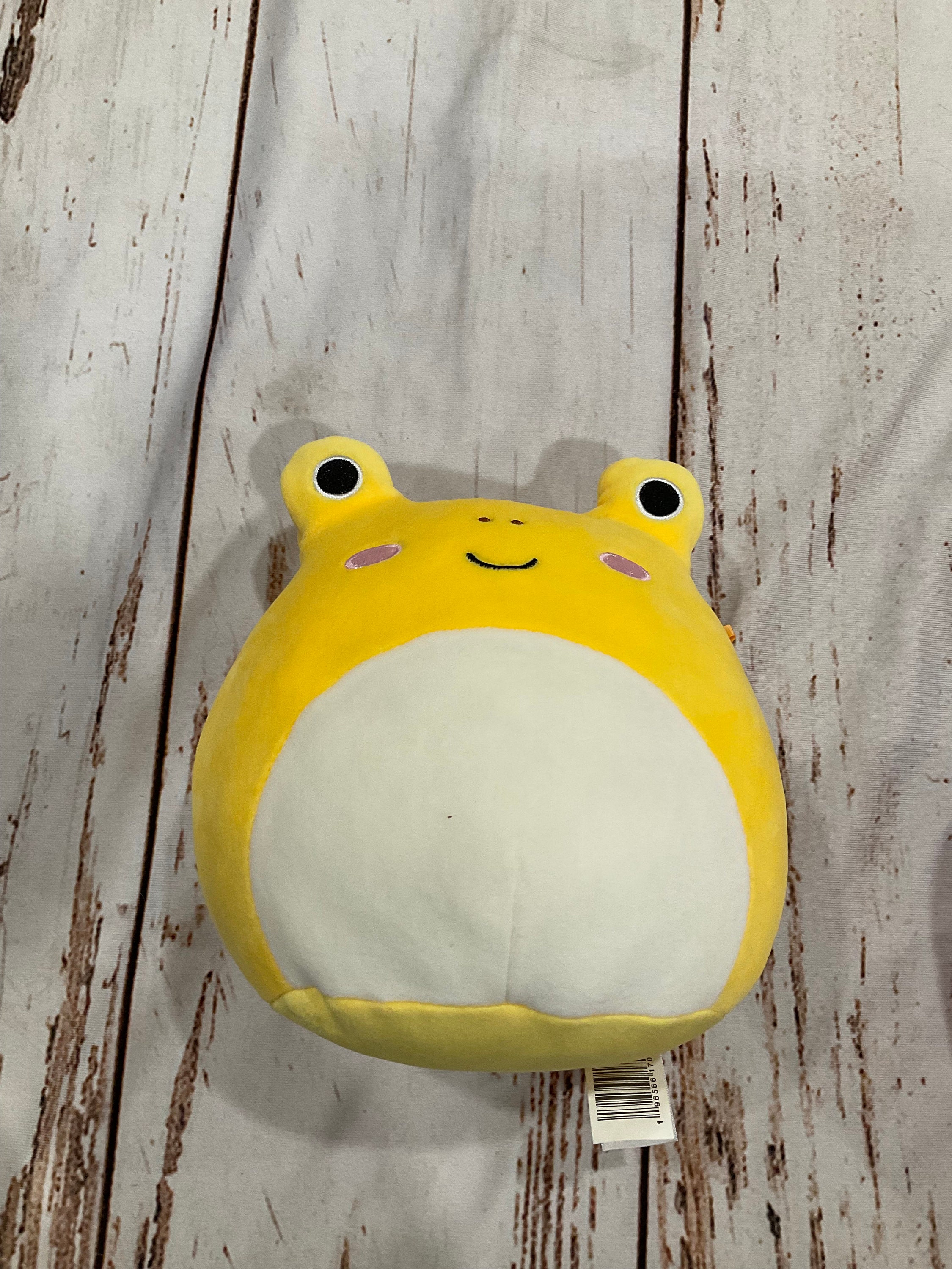 Squishmallows 9” Leigh the Yellow Toad Plushie - Etsy