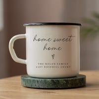 Personalized New Home Mug, New Memories New Adventures New Home Gift ...
