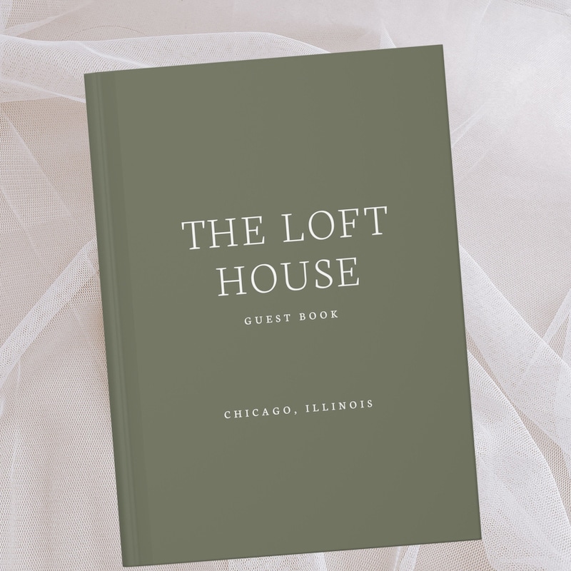 Guest Books Vrbo - Etsy UK