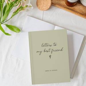 Letters to My Best Friend Notebook- Custom Bestie Gift- Personalized ...
