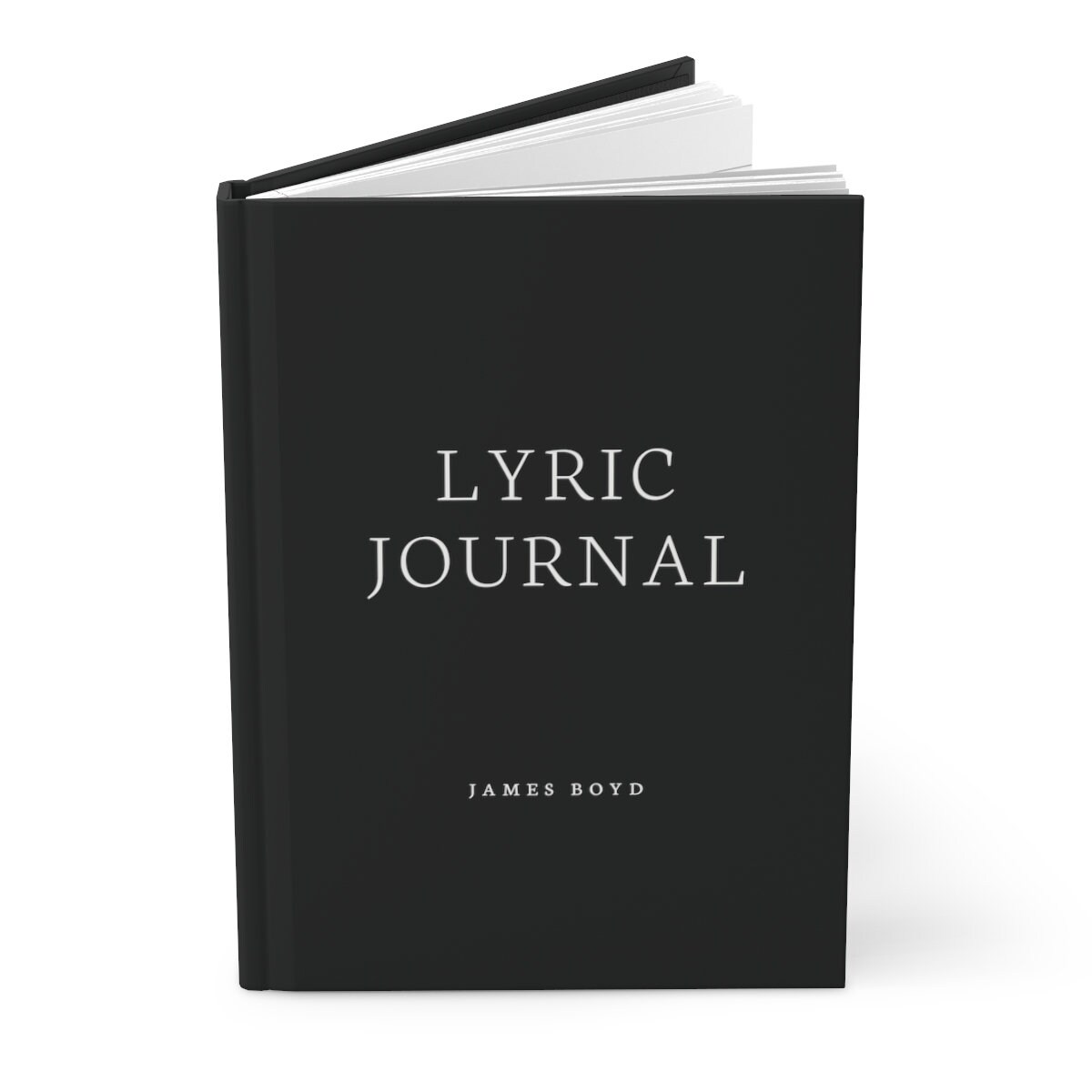 Personalized Lyric Journal- Lyrical Writer Gift- Custom Songwriters ...