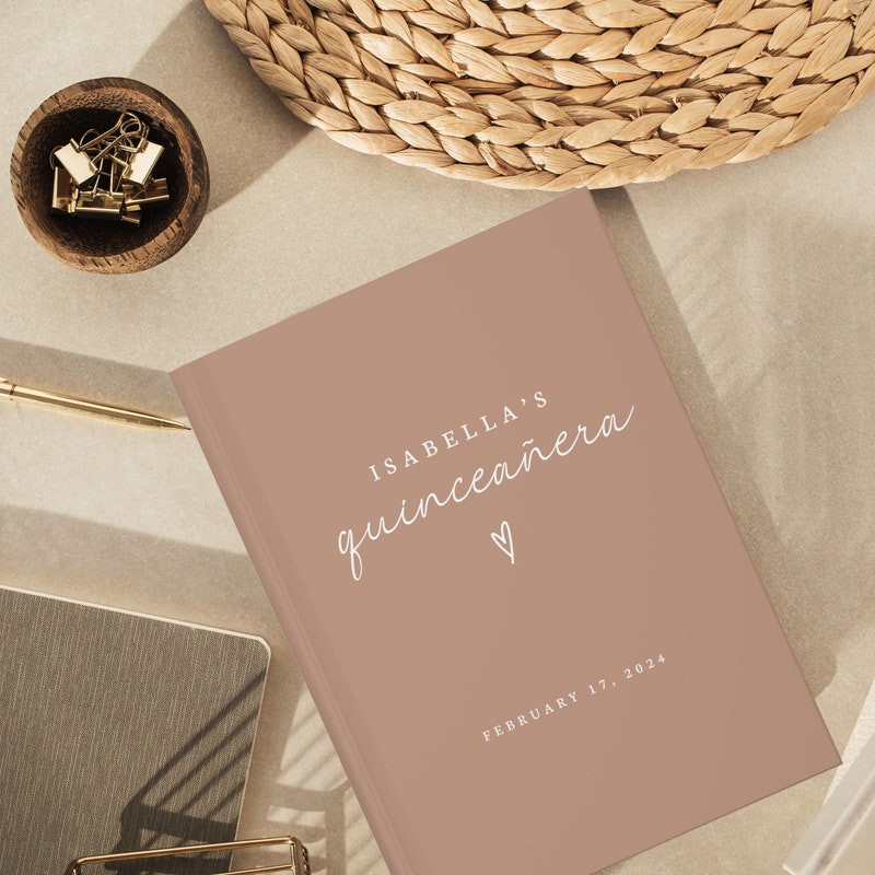 Xv Guest Book - Etsy