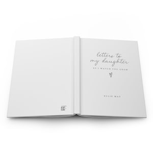 Letters to My Daughter Notebook- Dear Daughter Journal- as I Watch You ...