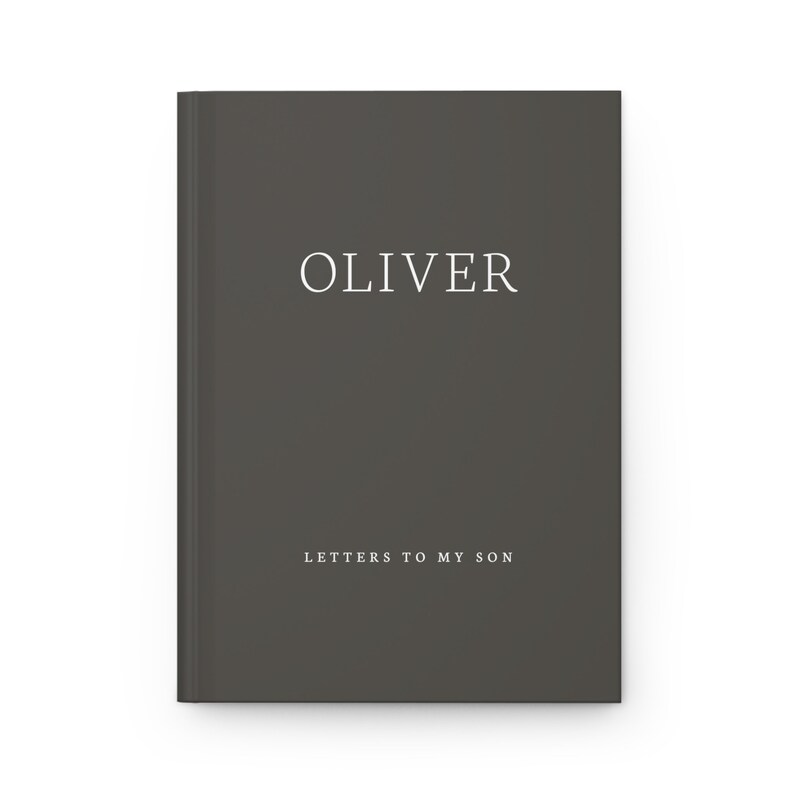 Letters to My Son Notebook Dear Son Journal Personalized - Etsy