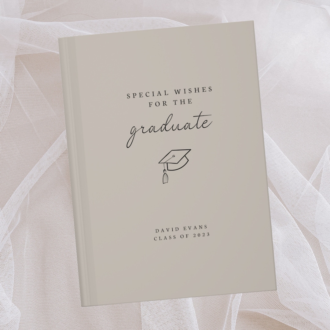 Graduation Party Guest Book- Class of 2025 Grad Party Book- High School ...