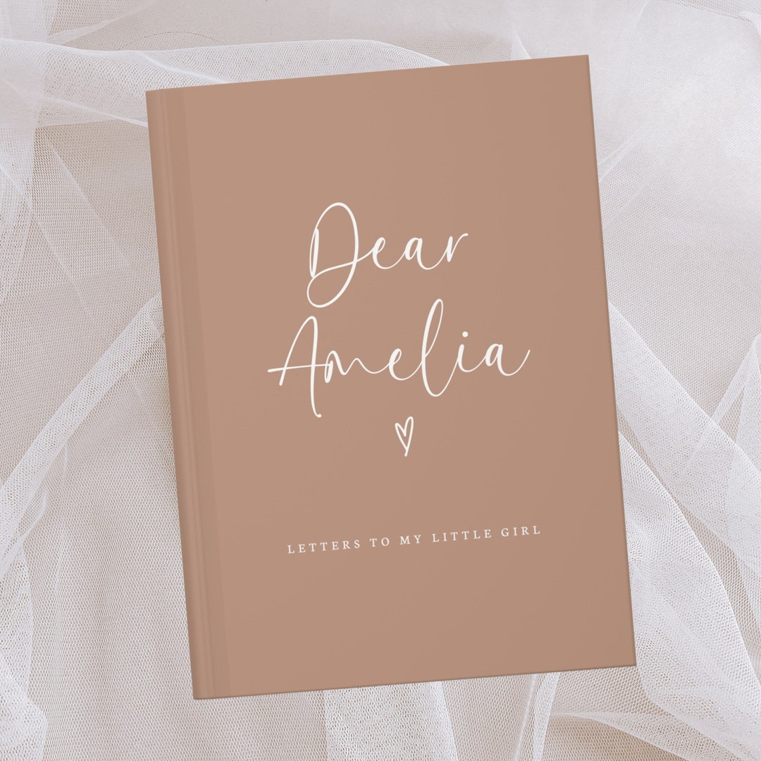 Letters to My Daughter Notebook- Dear Daughter Book- Personalized Name ...