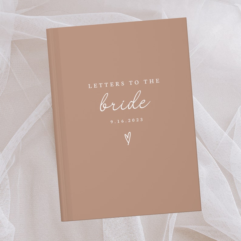 Letters to the Bride Notebook Dear Bride Journal - Etsy