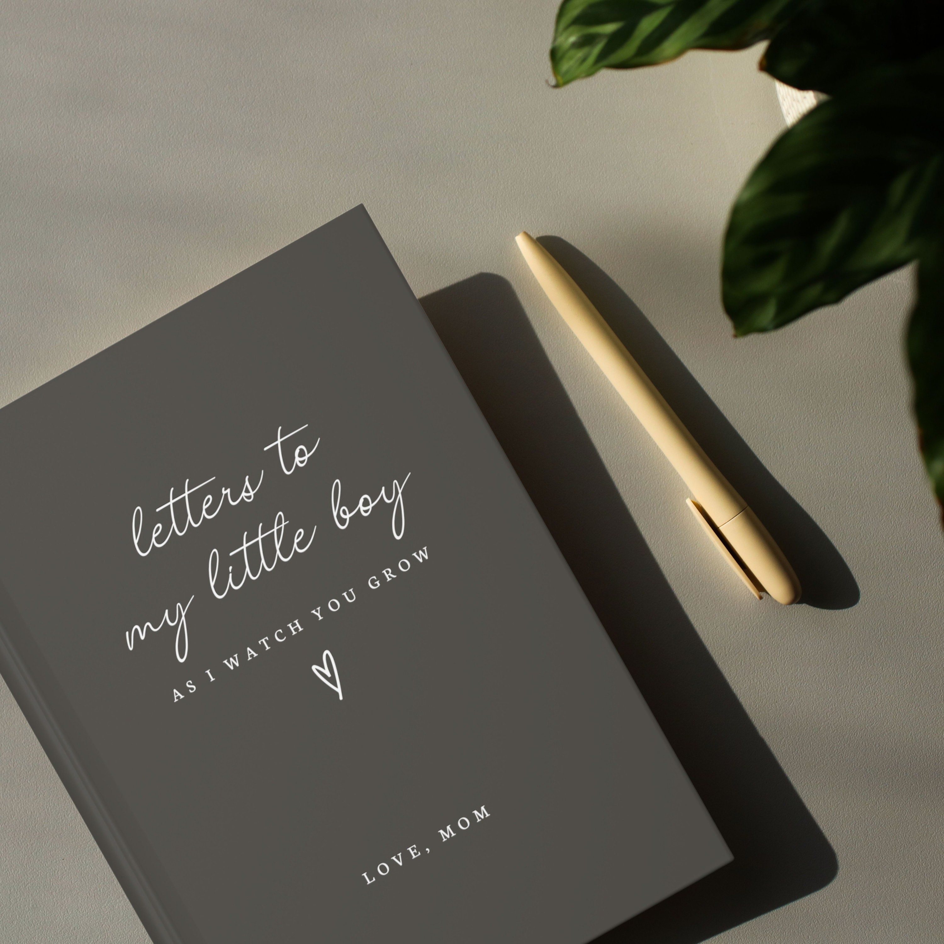 Letters to My Little Boy Notebook- Dear Son Journal- as I Watch You ...