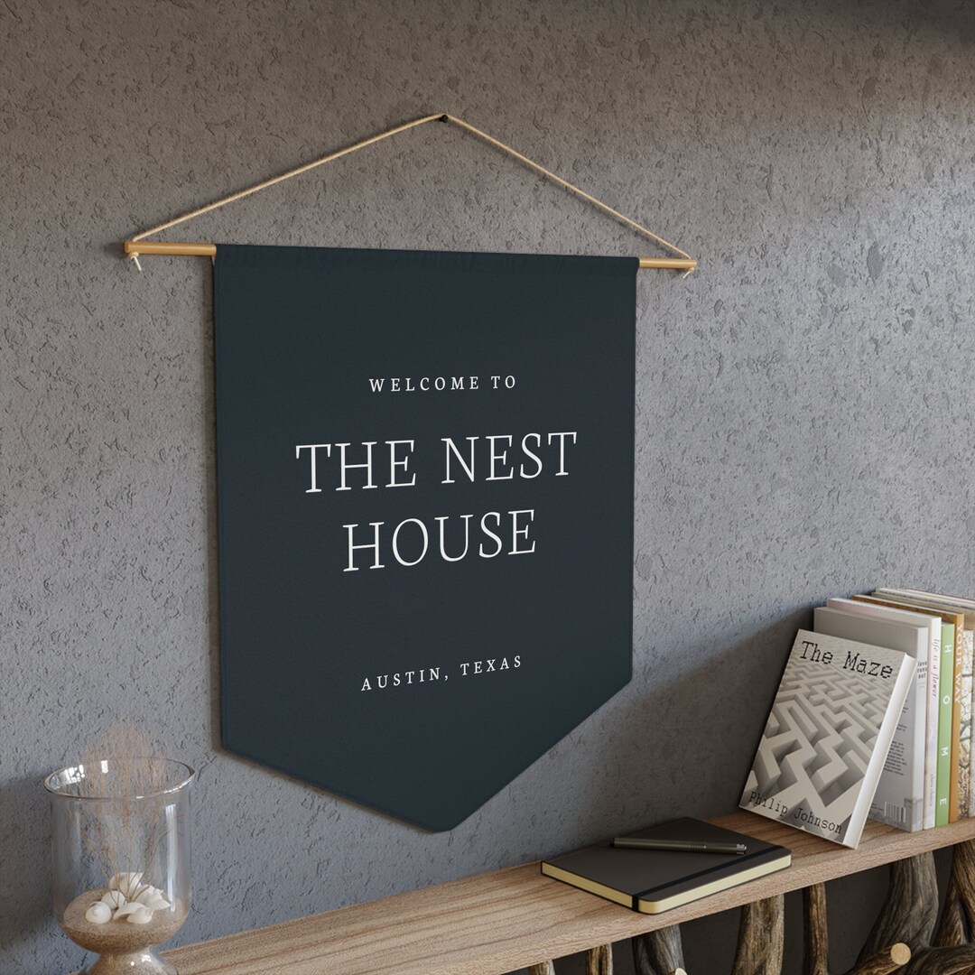 Airbnb Welcome Banner- Rental House Sign- Welcome to Our Home- Vacation ...