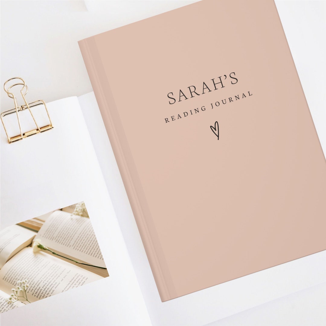 Personalized Reading Journal- Book Review- Reading Tracker- Reading Log ...