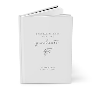 Graduation Party Guest Book- Class of 2025 Grad Party Book- High School ...