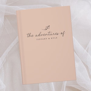 Travel Journal- Personalized Couple Adventure Journal- Travel Notebook ...
