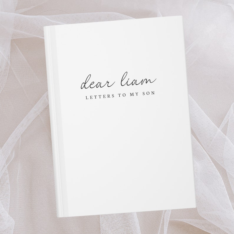 Letters to My Son Notebook Dear Son Journal Personalized - Etsy