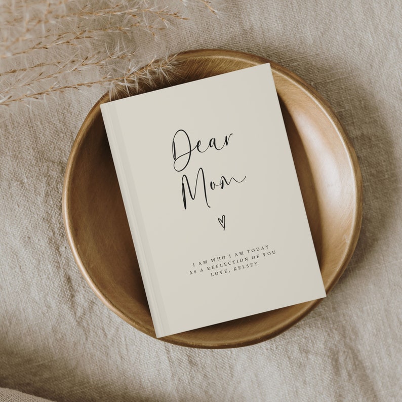 Dear Mom Custom Notebook Gift- Letters to My Mom Journal- Personalized ...