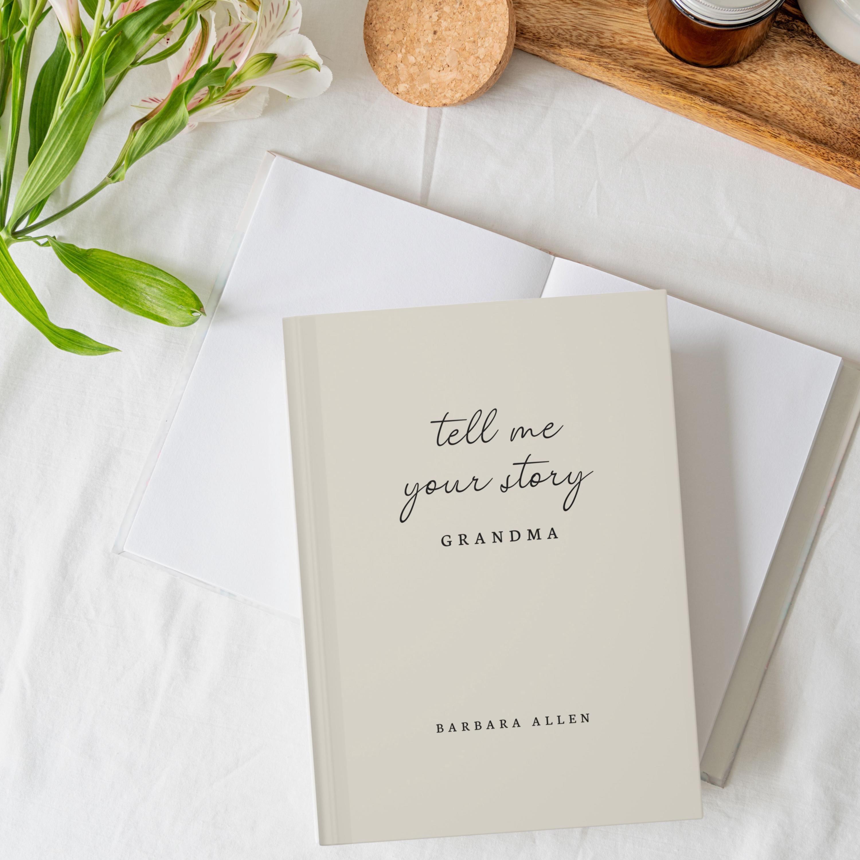 Custom Grandma Legacy Journal- Personalized Gift for Gigi Nana ...