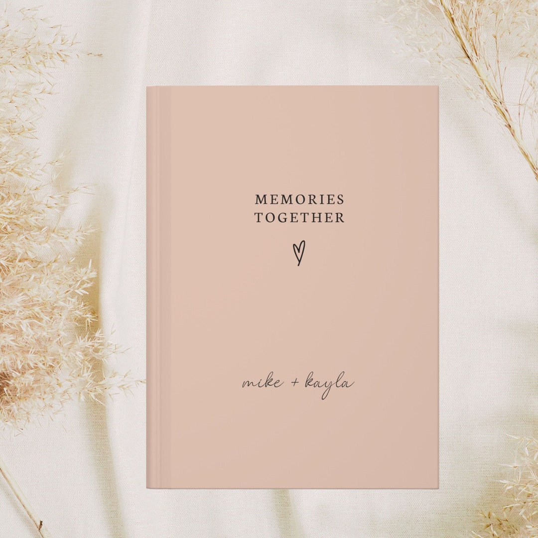 Personalized Couple Notebook- Custom Paper Anniversary Gift- Our Bucket ...