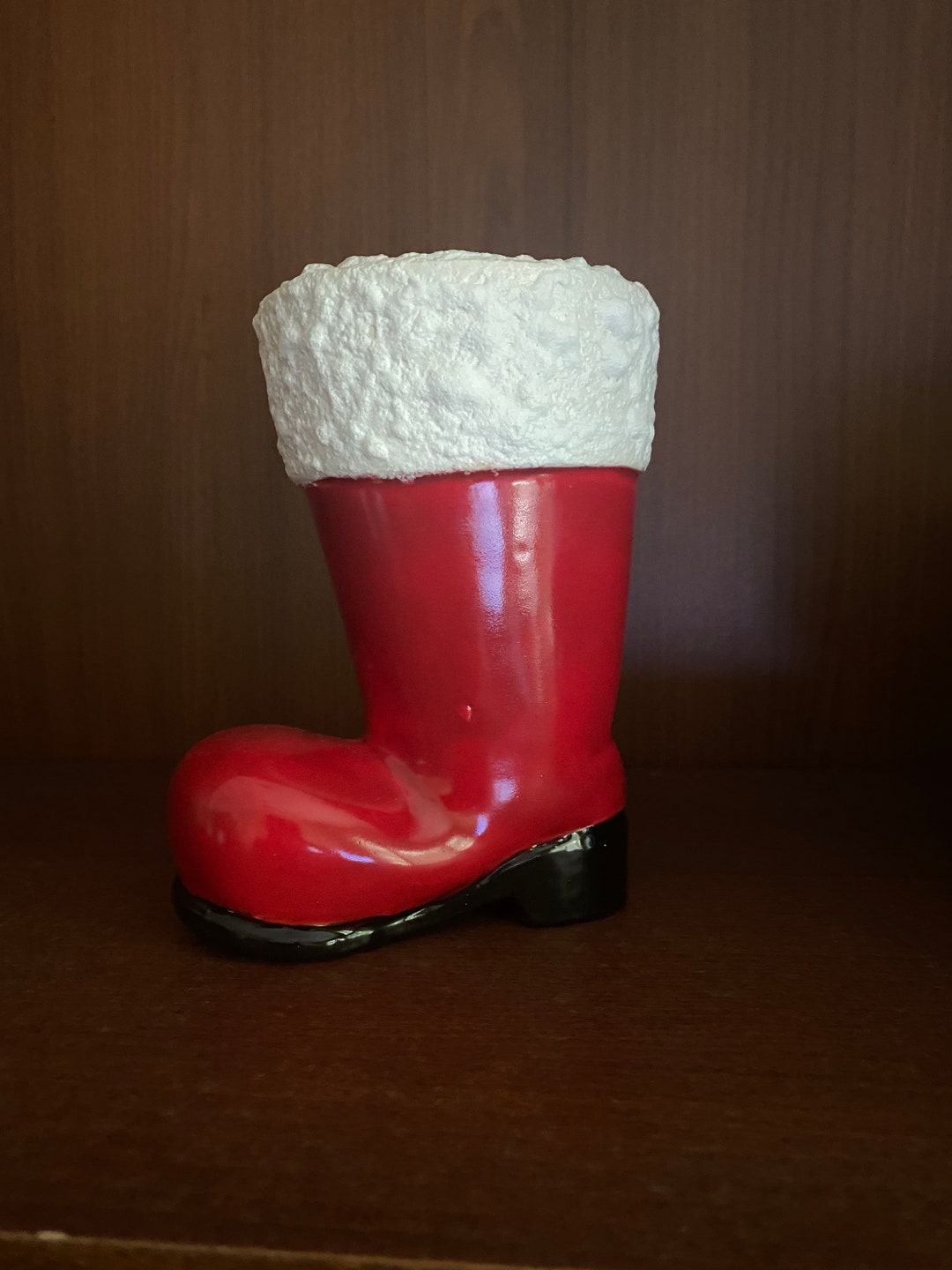 Santa Boot - Etsy