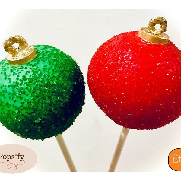Christmas Cake Pops - Etsy