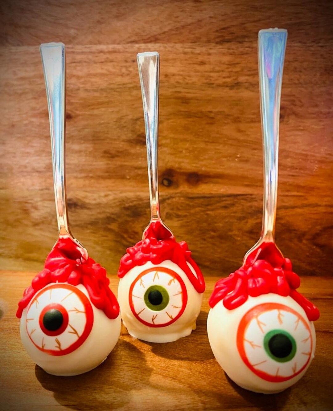 Halloween Eye Ball Cake Pops - Etsy