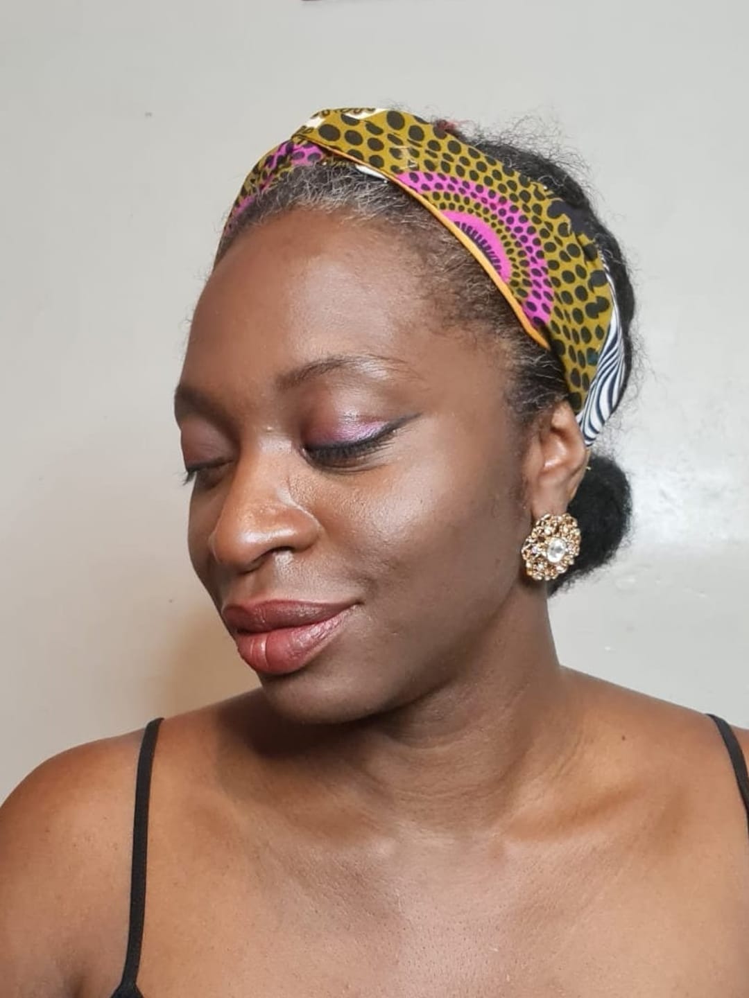 African Print and Plain Headbands - Etsy