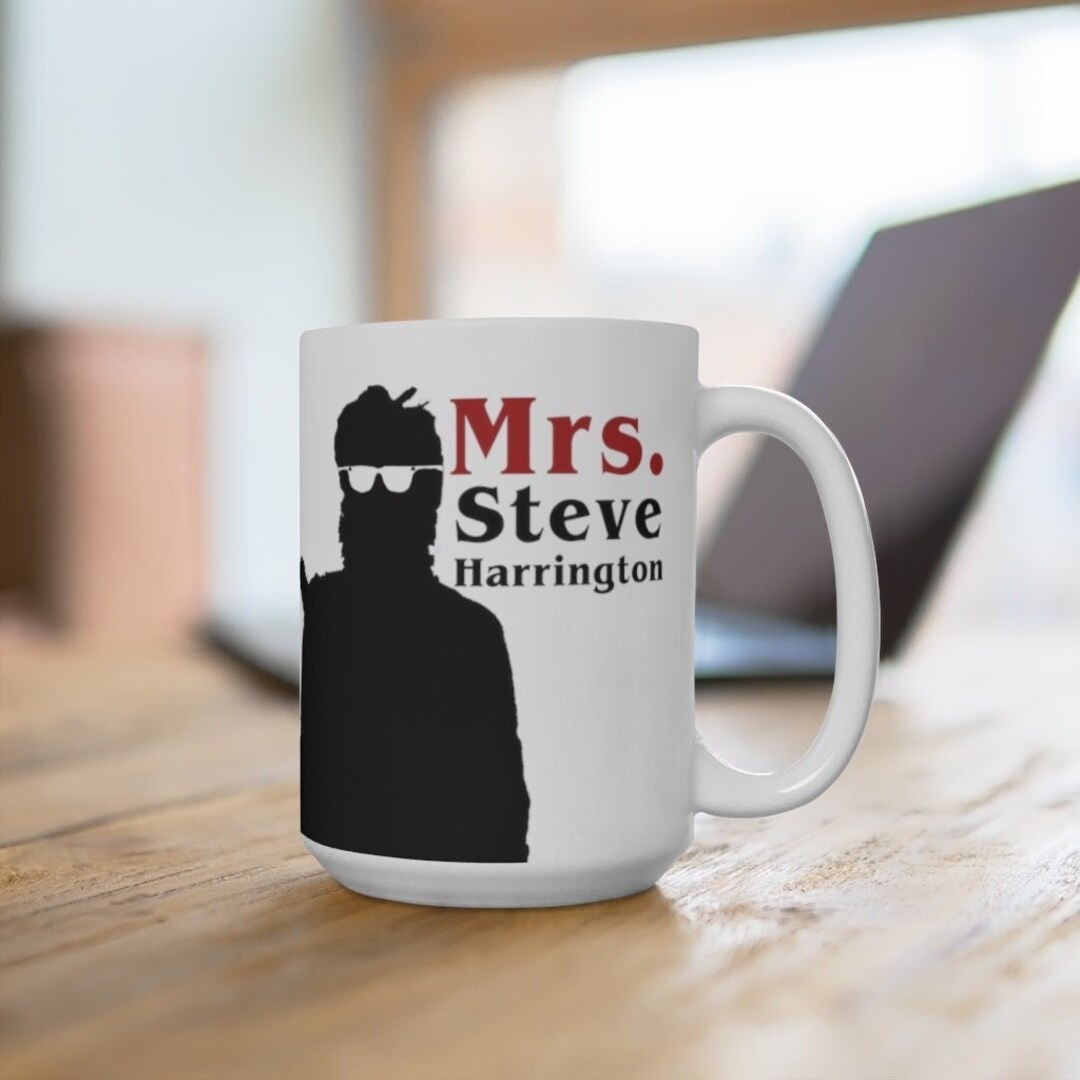 Steve Harrington Mug 15oz | Stranger Things, Joe Keery, the Upside Down ...