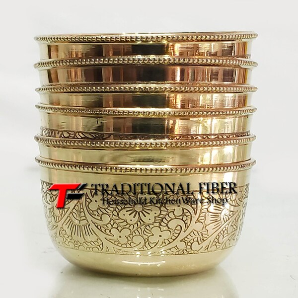 India Brass Bowl - Etsy
