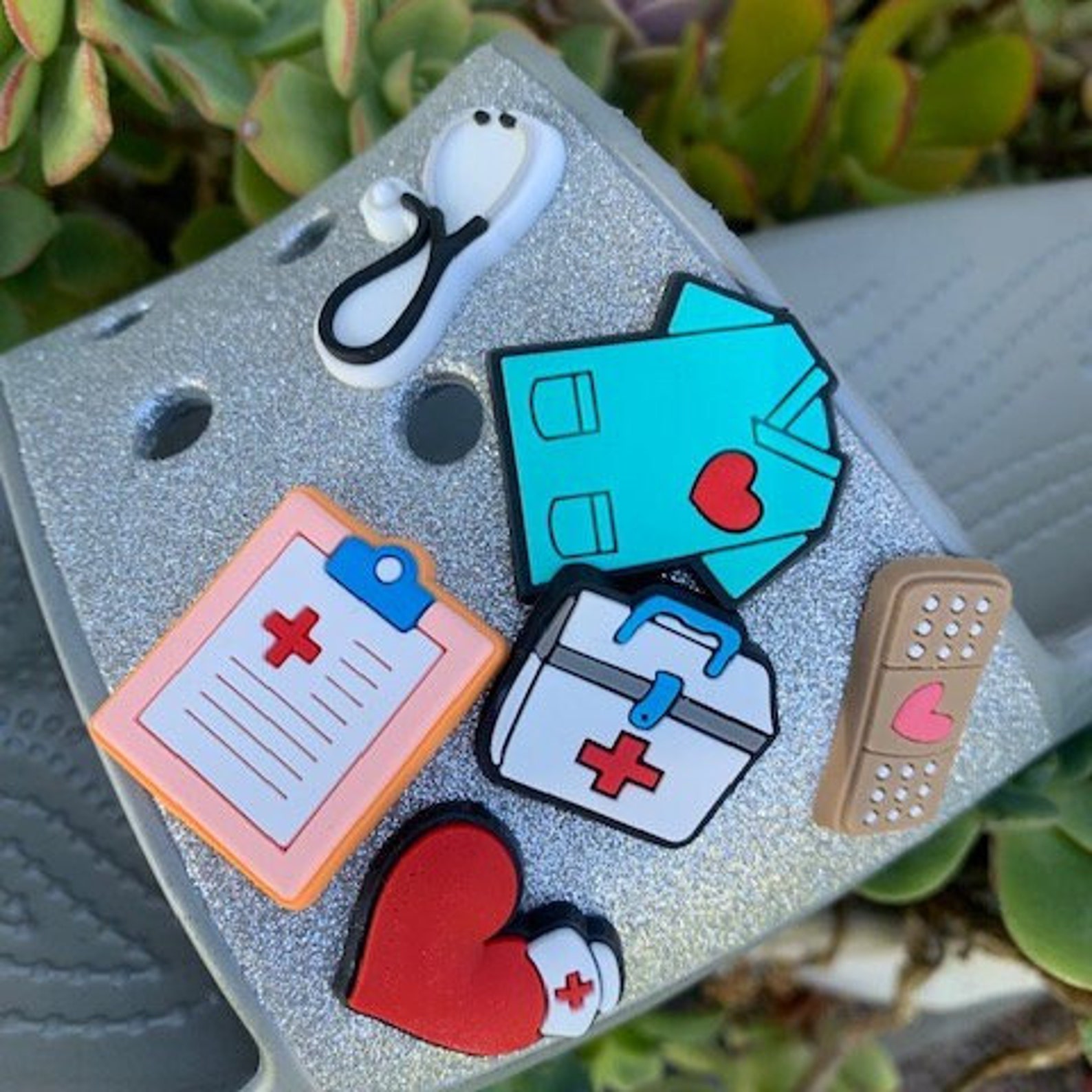 Nurse/doctor Croc Charms - Etsy