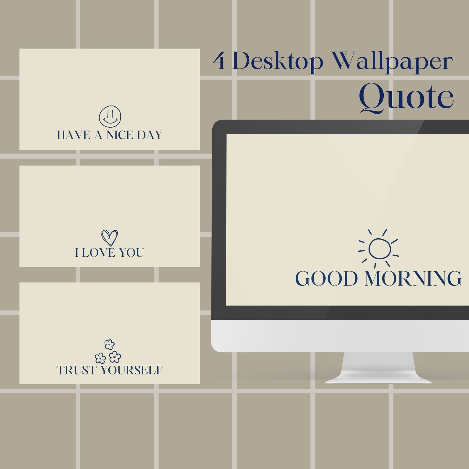 The Quote Desktop Wallpaper - Etsy