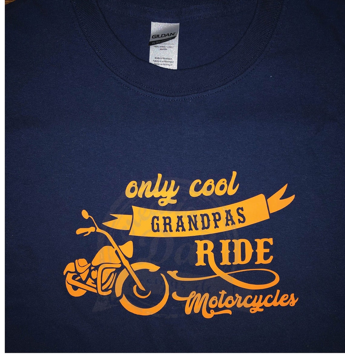 Only Cool Grandpas Ride Motorcycles - Etsy
