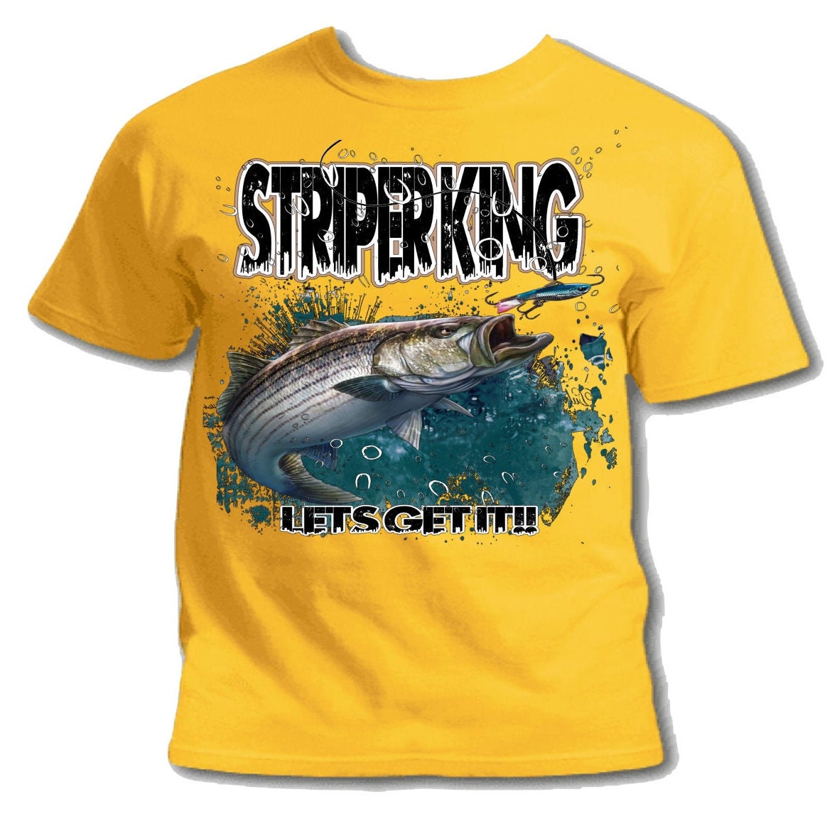 Striper Fishing Graphic, Ready to Print - Etsy