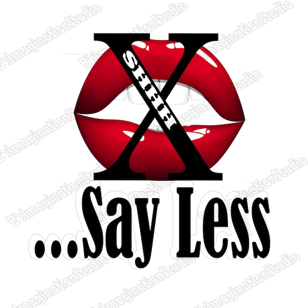 Say Less Svg - Etsy