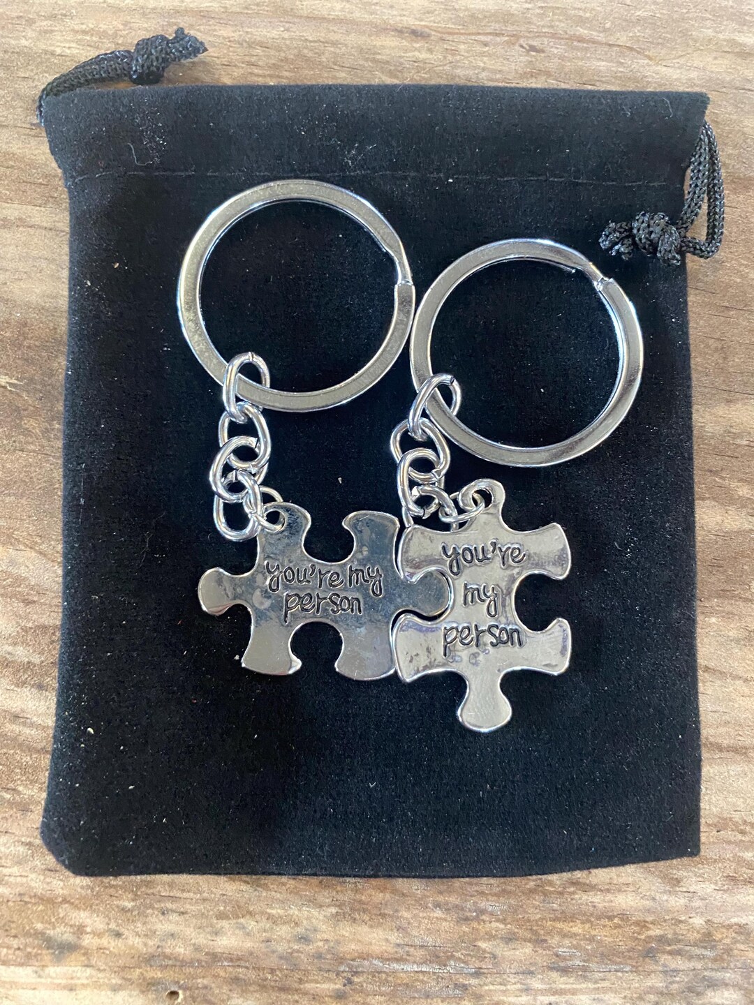 You’re My Person Stainless Steel Love Best Friend Key Chain Gift Set - Etsy