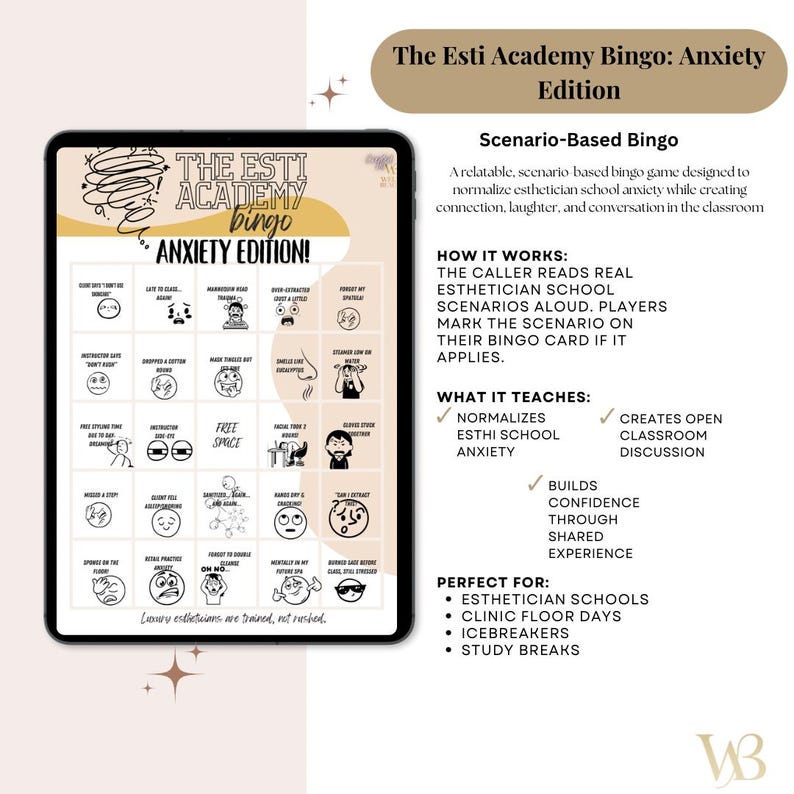 The Esti Academy BINGO COLLECTION - Etsy