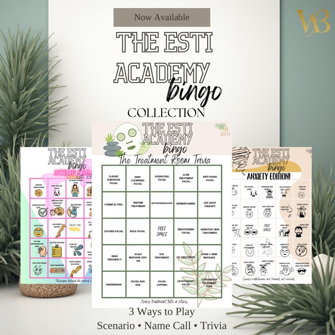 The Esti Academy BINGO COLLECTION - Etsy