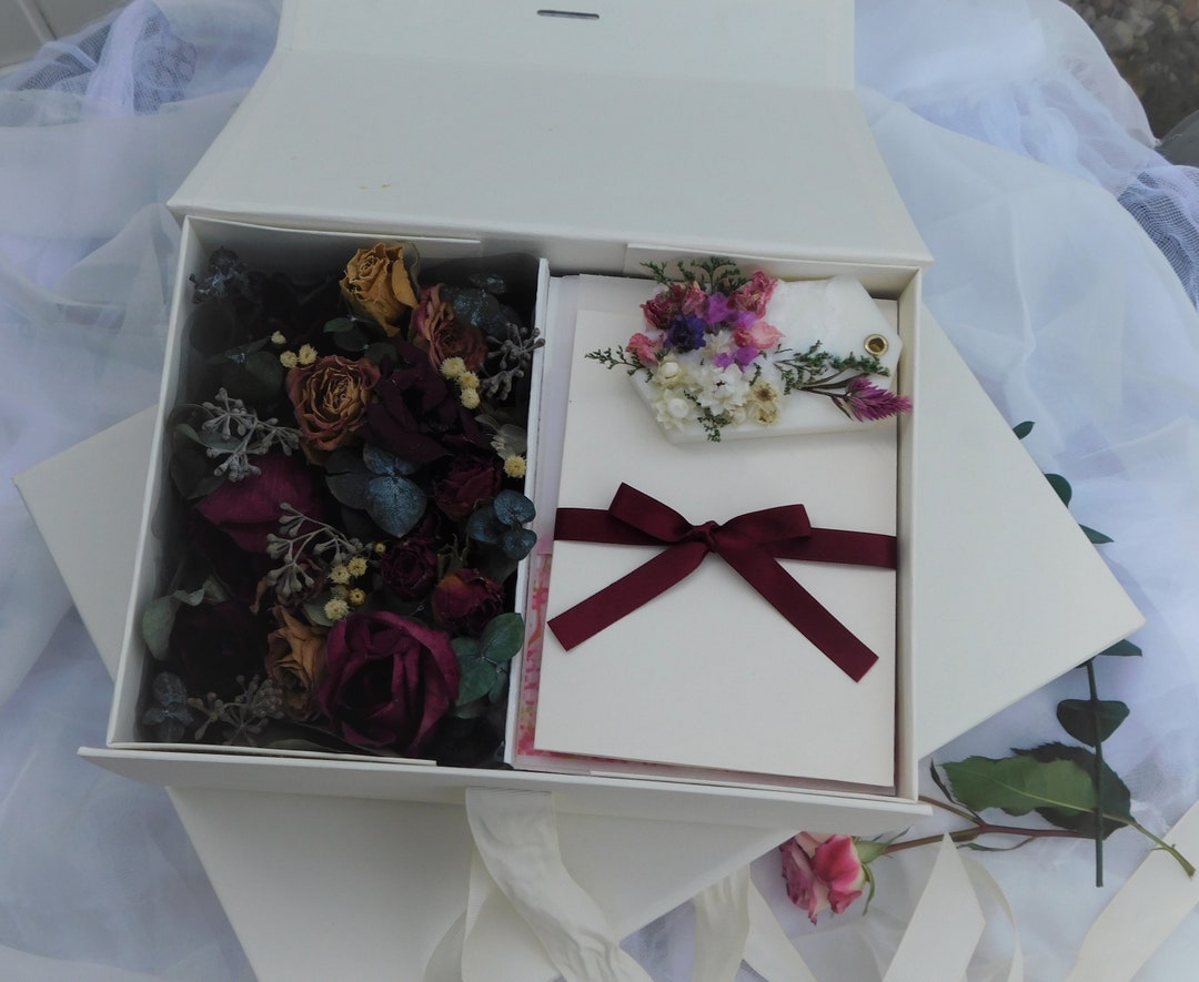Dried Flower Gift Box - Etsy