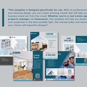 Modern Instagram Canva Post Templates for Property Agent, Real Estate ...