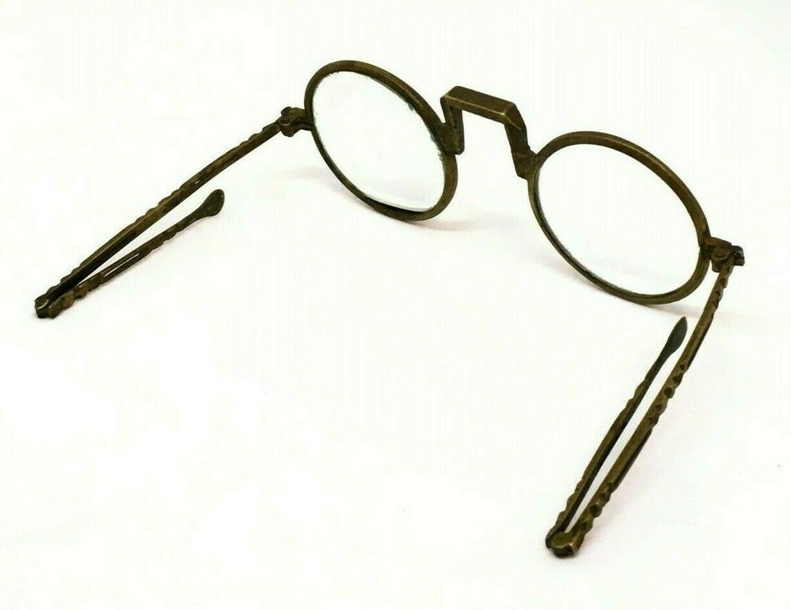 Early 19th C. Chinese Eyeglasses With Folding Temples and - Etsy
