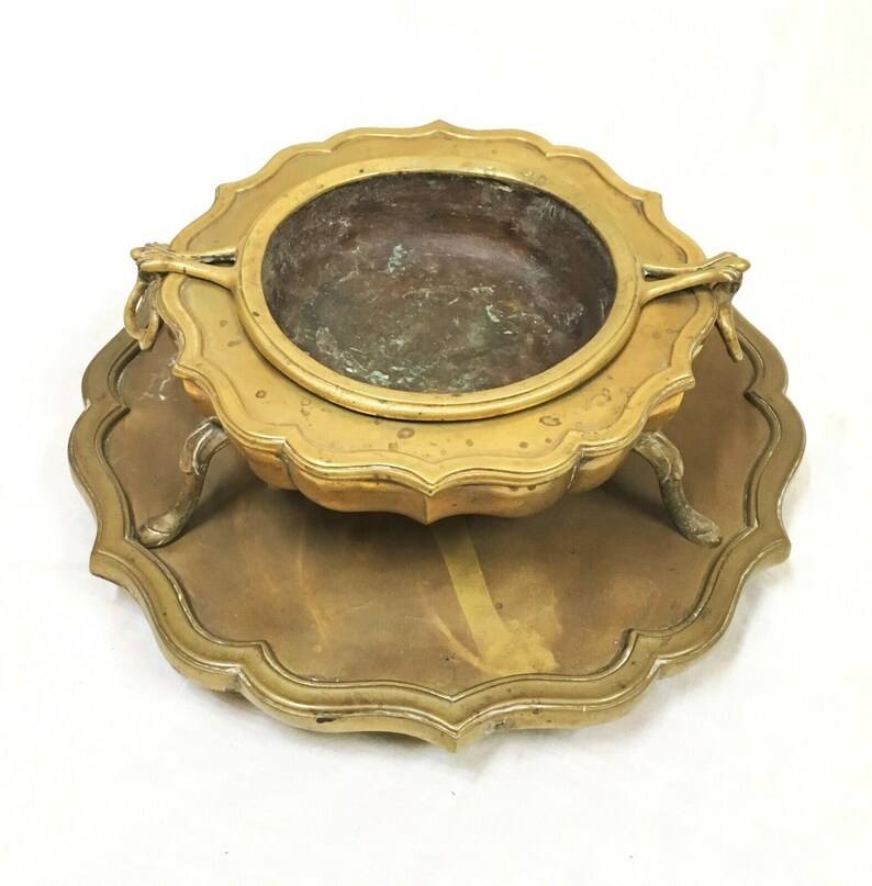 18th,early19thc. Spanish Table Top Brazier Brass Bronze & Copper ...