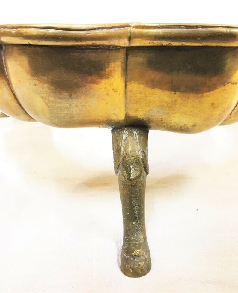 18thearly19thc. Spanish Table Top Brazier Brass Bronze & - Etsy