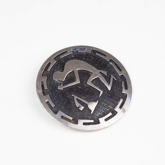 Cleve Honyaktewa Hopi Indian Sterling Silver Overlay … - Gem