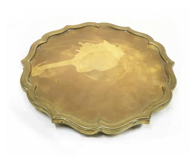 18thearly19thc. Spanish Table Top Brazier Brass Bronze & - Etsy