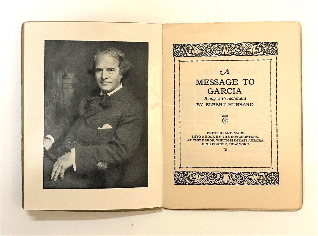 C. 1900 Original Roycroft Press Elbert Hubbard 5 Inspirational Booklets ...