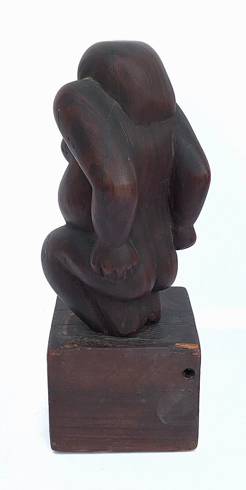 Lily Landis Rosewood Sculpture in the Style of Jose De Creeft ,mid ...