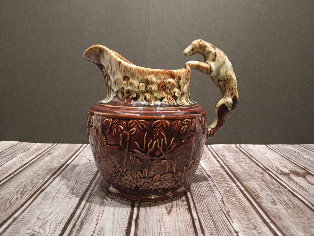 Reproduction Harker Rockingham Pitcher - Etsy