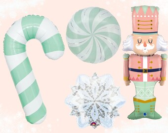 Pastel Nutcracker Balloon Candy Swirl Balloons Land of the Sweets Sugar ...