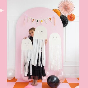 Ghoul Gang Ghost Hanging Banners Halloween Party Paper - Etsy