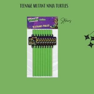 TMNT Paper Lunch Plates Turtles Mutant Mayhem Party Supplies Tableware ...